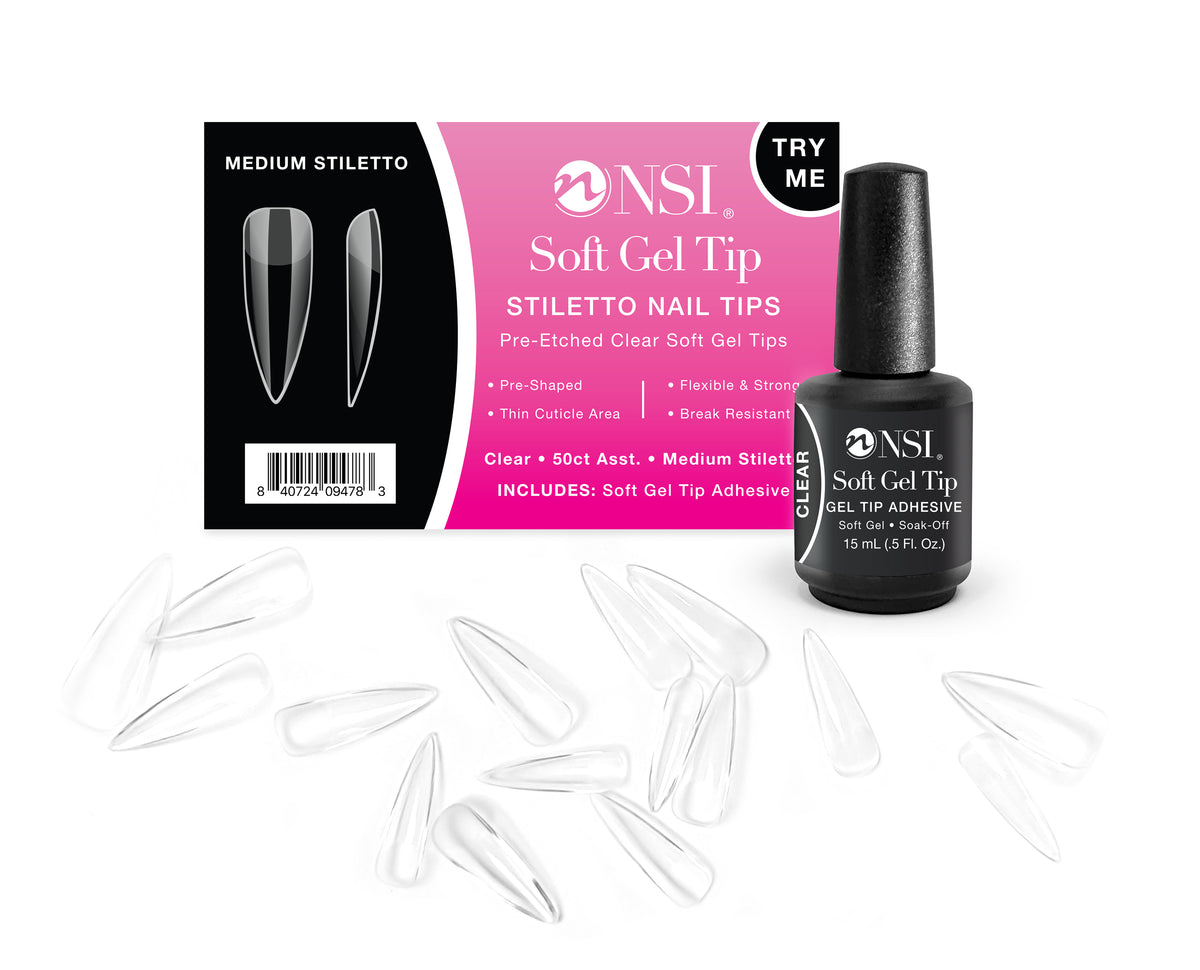 Soft Gel Try me Kit - Stiletto – nails@nsisouthafrica.co.za
